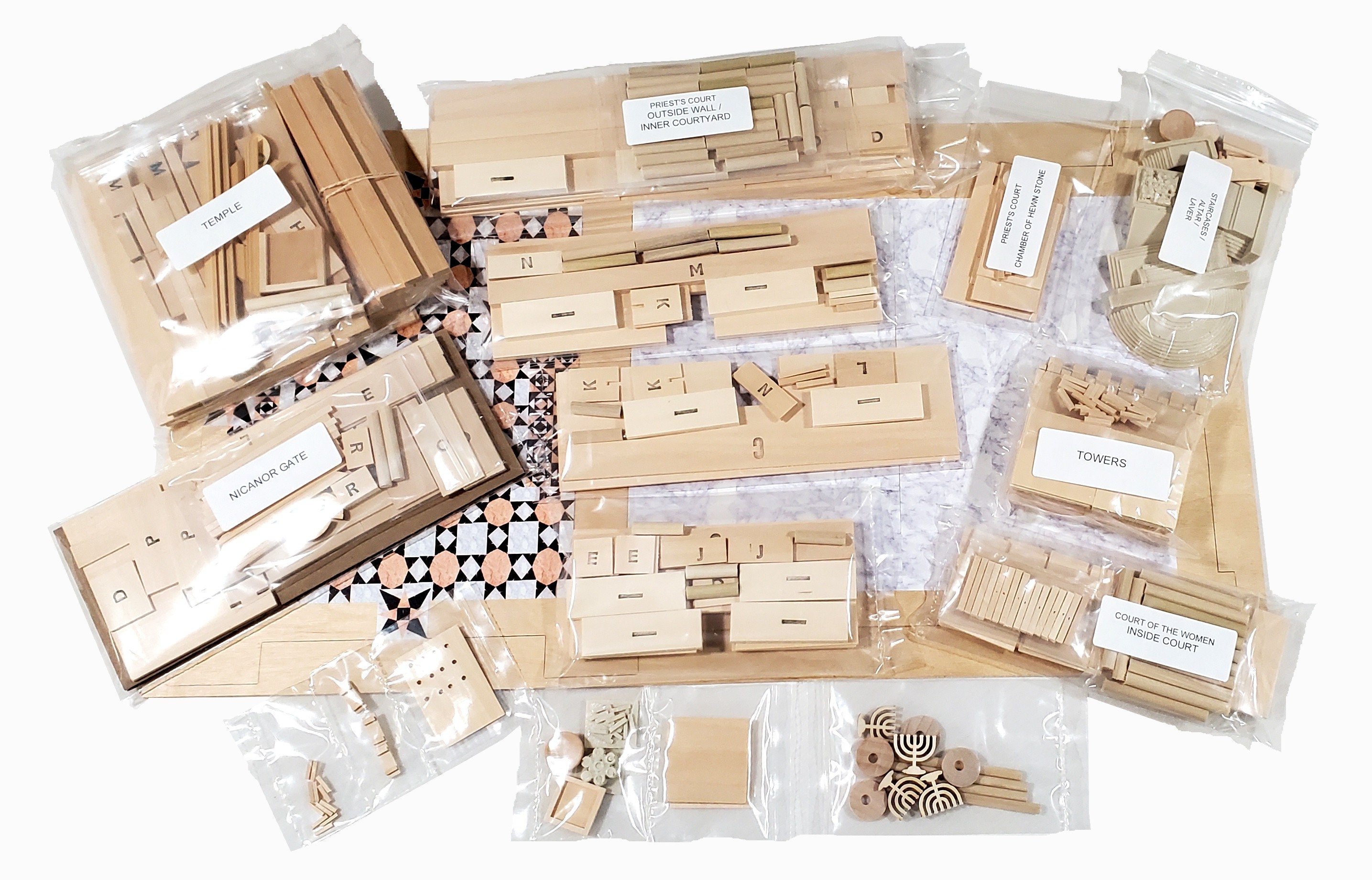 Jerusalem Second Temple Model Kit (do-it-yourself) - Beit Hamikdash - Etsy