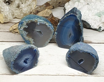 Blue Druzy Agate | Etsy