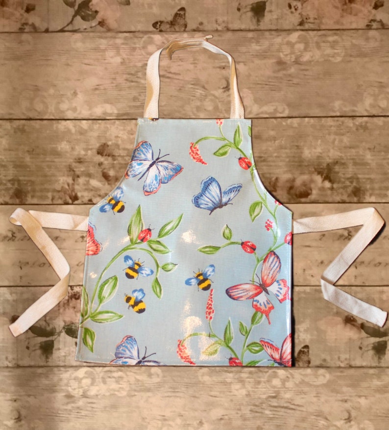 Butterflies and Bees Childs Kids Oilcloth PVC Adjustable - Etsy