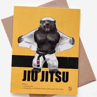 Jiu Jitsu BJJ Card Bundle: Friendship, Birthday, Valentines, Thank You ...