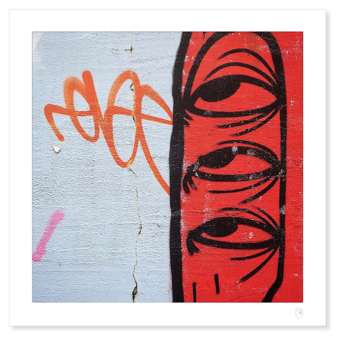 Triple Vision: Graffiti Art Print - Etsy