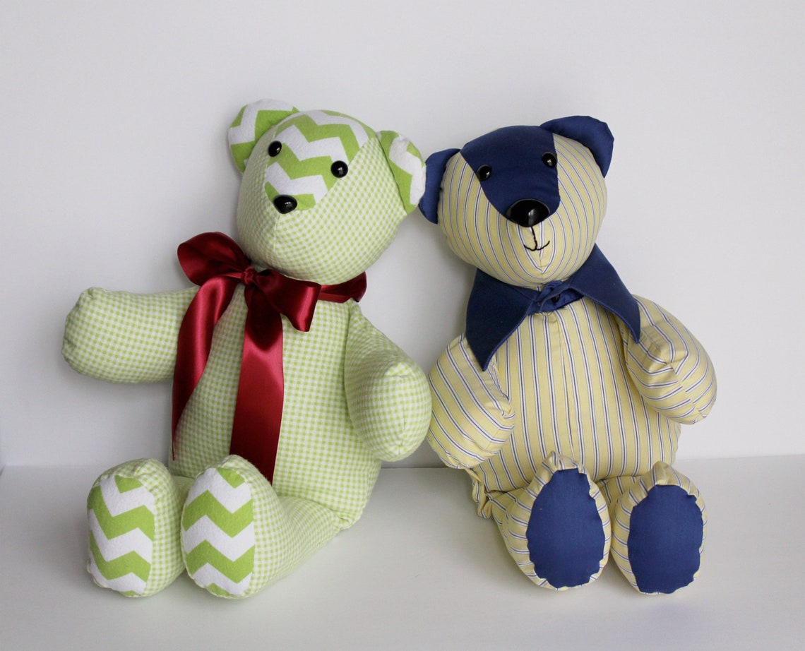 SIMPLE Memory Bear Pattern 18 mamie Bear With VIDEO - Etsy