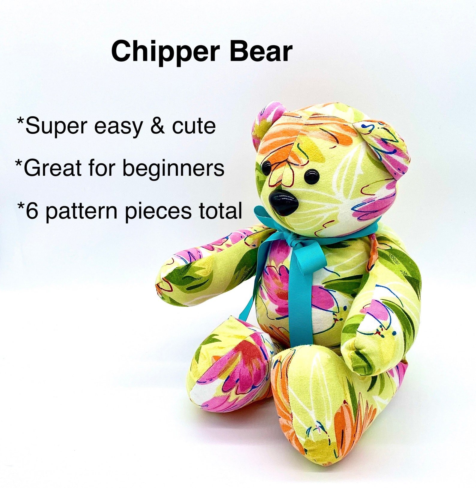 Memory Bear Sewing Pattern BUNDLE, Keepsake Teddy Bear (instant ...