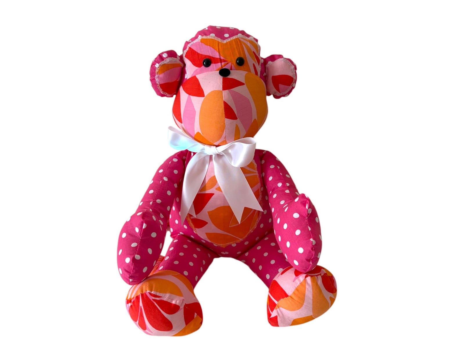 Mikey the Monkey Sewing Pattern | Memory Keepsake Plush (PDF Pattern ...
