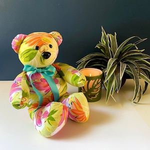 Memory Bear Pattern 18" -EASY! -chipper Bear- Instant Download + VIDEO ...