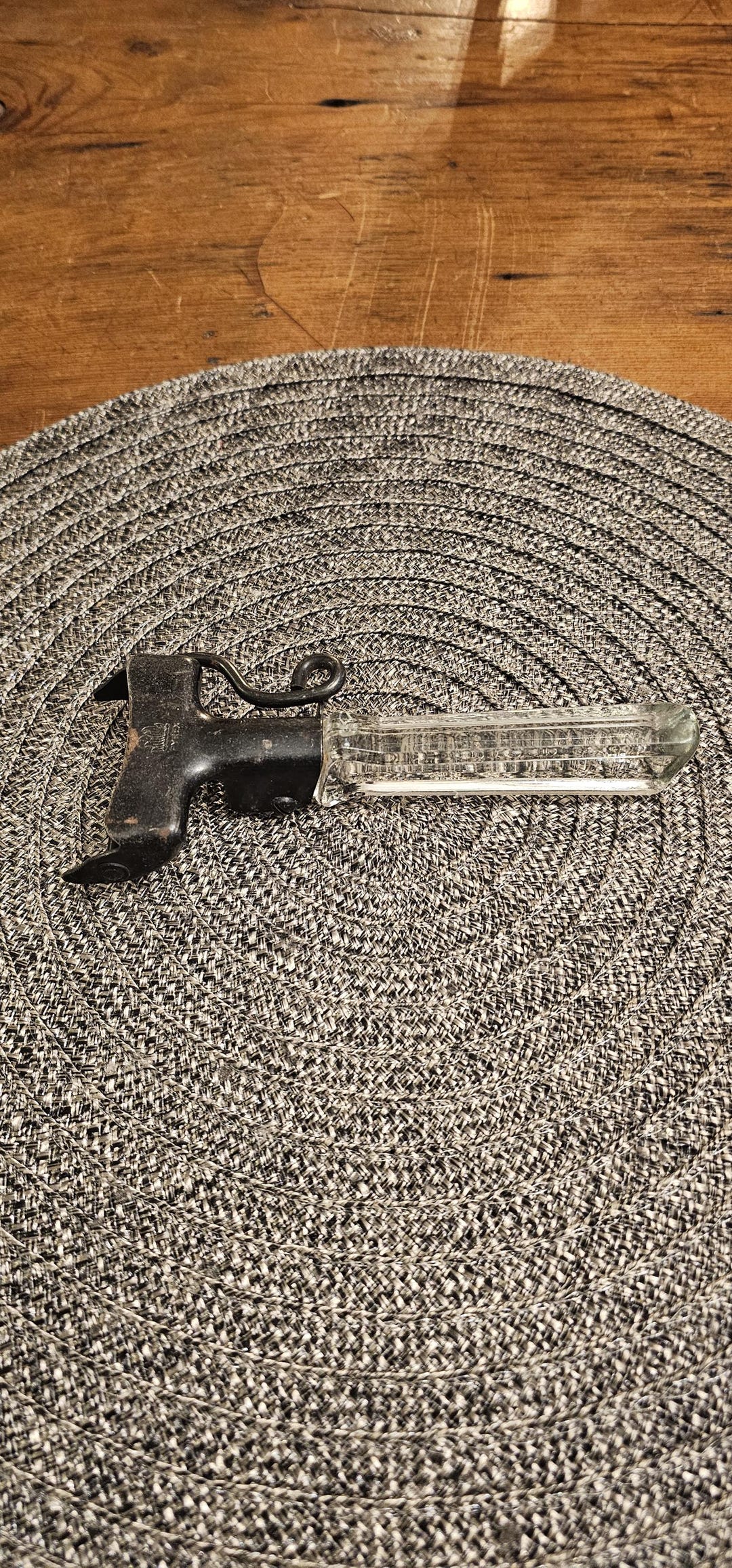 Pyrex Attachable Handle, Metal and Clear Glass Handle - Etsy