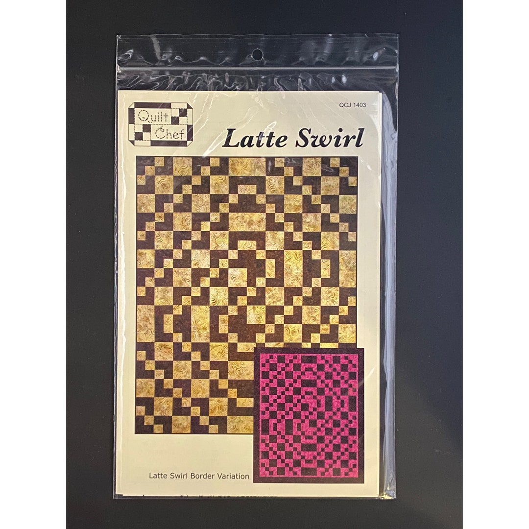 Latte Swirl Quilt Pattern by Jill Boyd - the Quilt Chef - Etsy