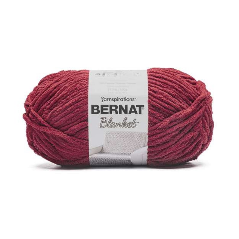 Bernat Blanket Yarn CRIMSON 10.5oz/300g/220yd - Etsy