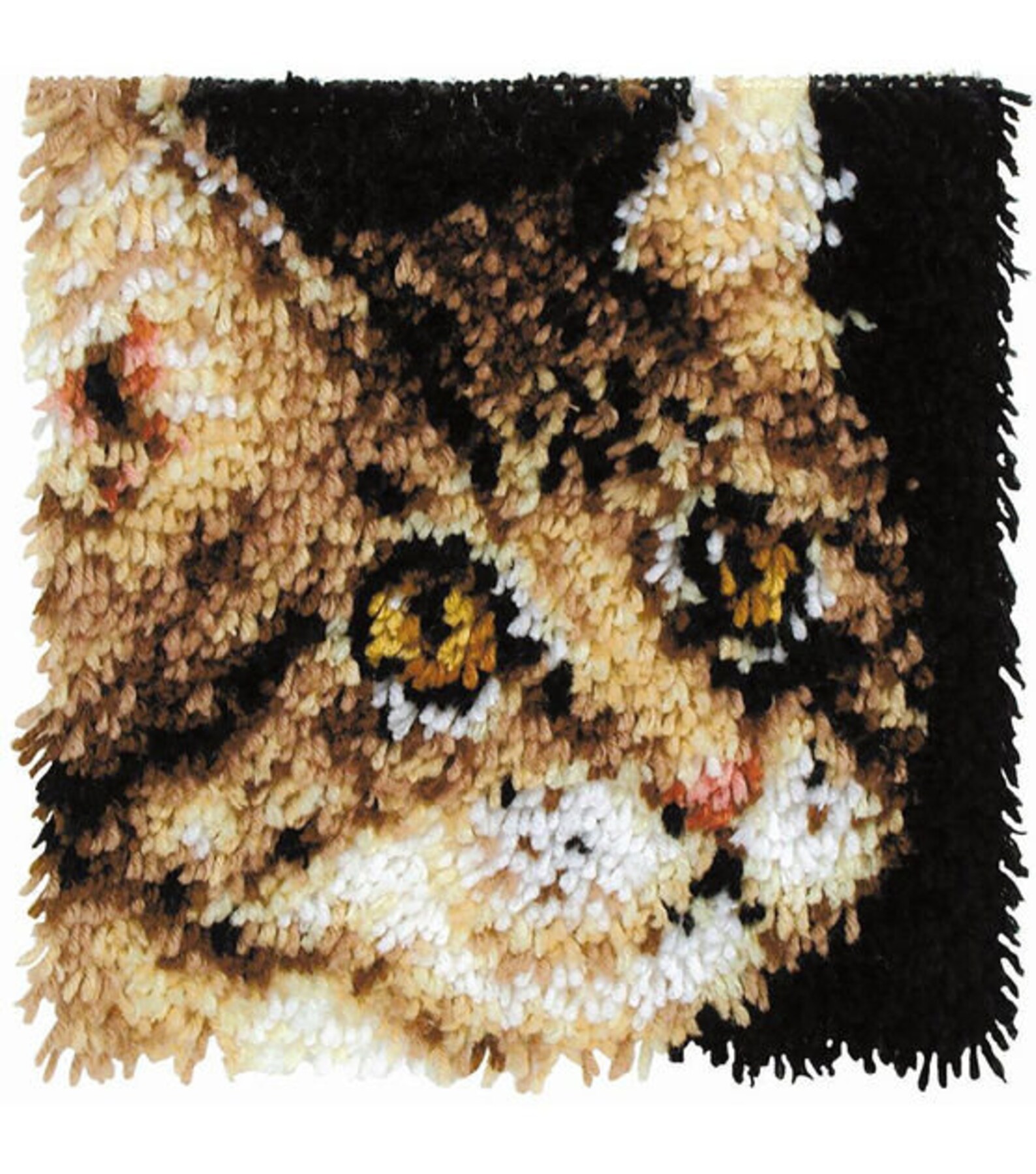 Wonderart Tabby Latch Hook Kit - 12x12 - Etsy