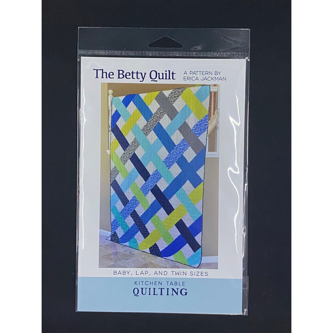 The Betty Quilt Pattern by Erica Jackman of Kitchen Table Quilting - Etsy