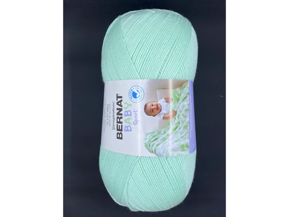 Bernat Baby Sport Yarn BABY GREEN 12.3 Oz/350 G/1256 Yds - Etsy