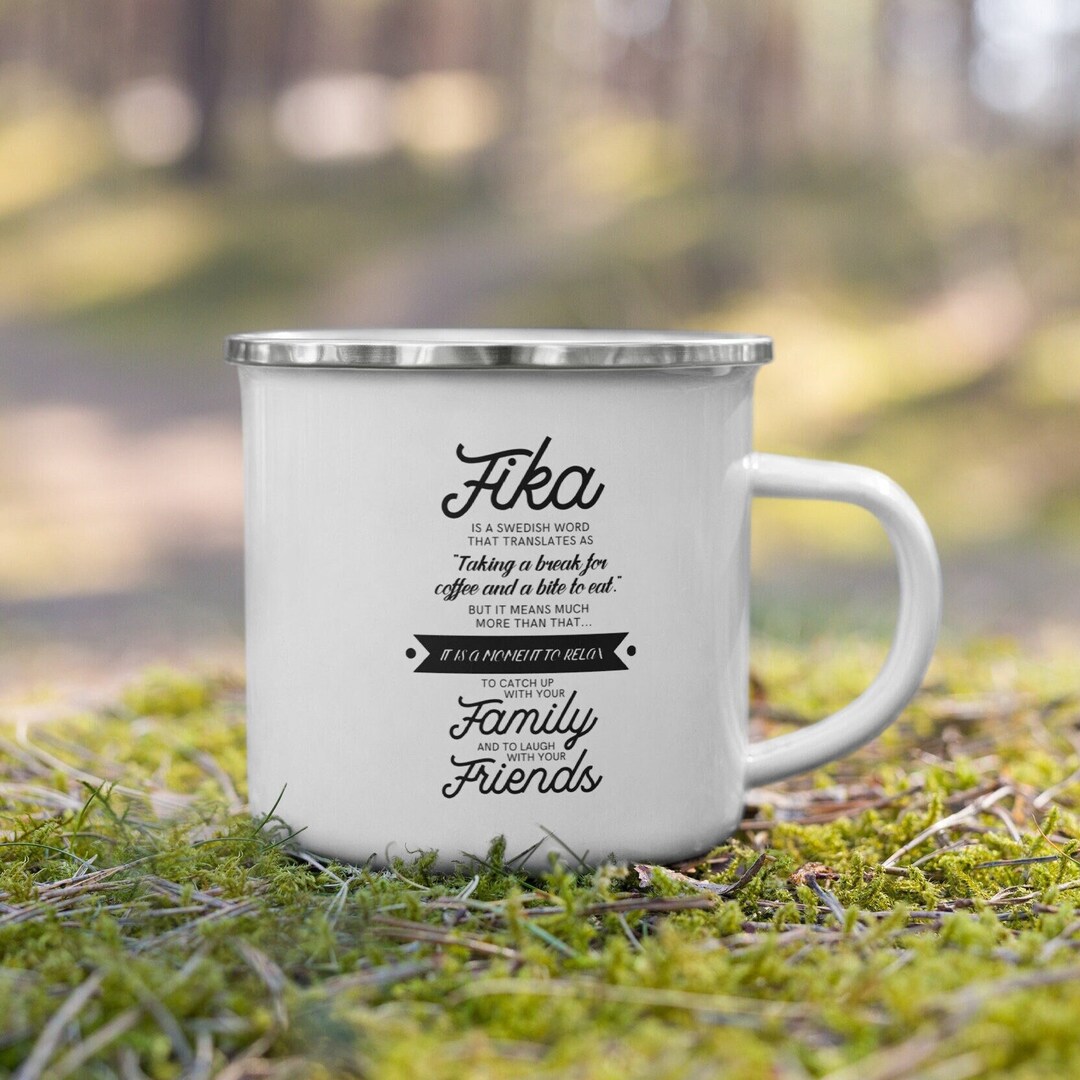 Fika Definition Mug, Swedish Gift, Scandinavian Mug, Nordic Gift ...