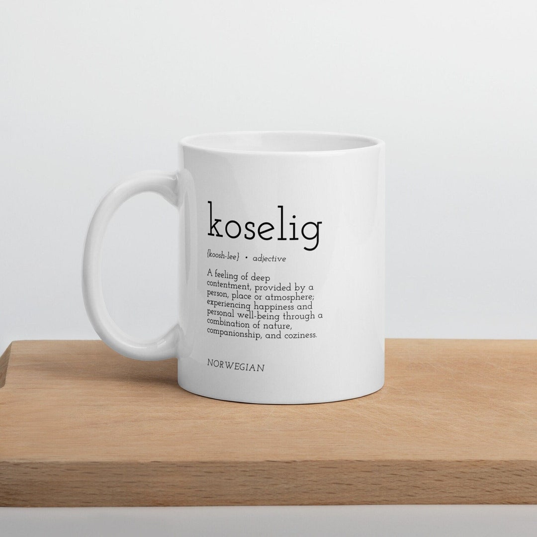 Koselig Definition Mug, Koselig Cup, Cozy Cardio Cup, Norwegian Gift ...