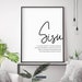 Sisu Graphic Definition Print, Grit Strength Character, Scandinavian ...