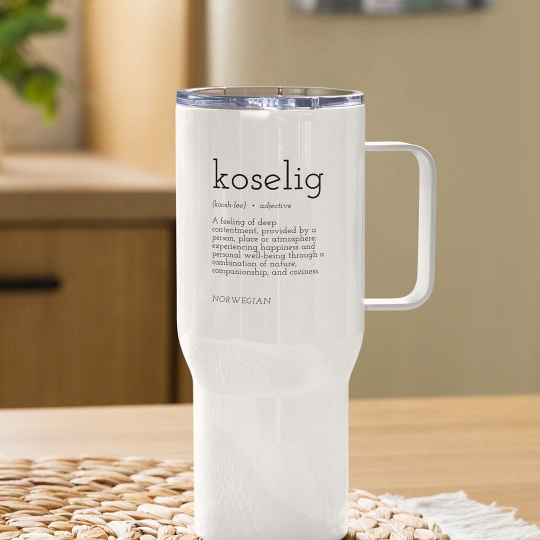 Koselig Definition Tumbler, Koselig Mug, Norwegian Gift, Word Lover ...
