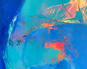 Acrylic Paintings - Etsy UK