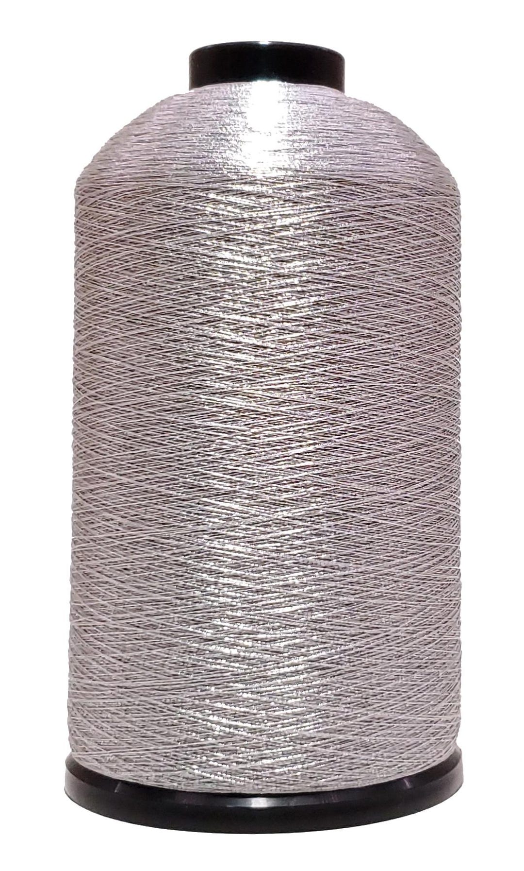 Yenmet Metallic Embroidery Thread - Silver- 5000 Meter Spool - Yenmet # ...