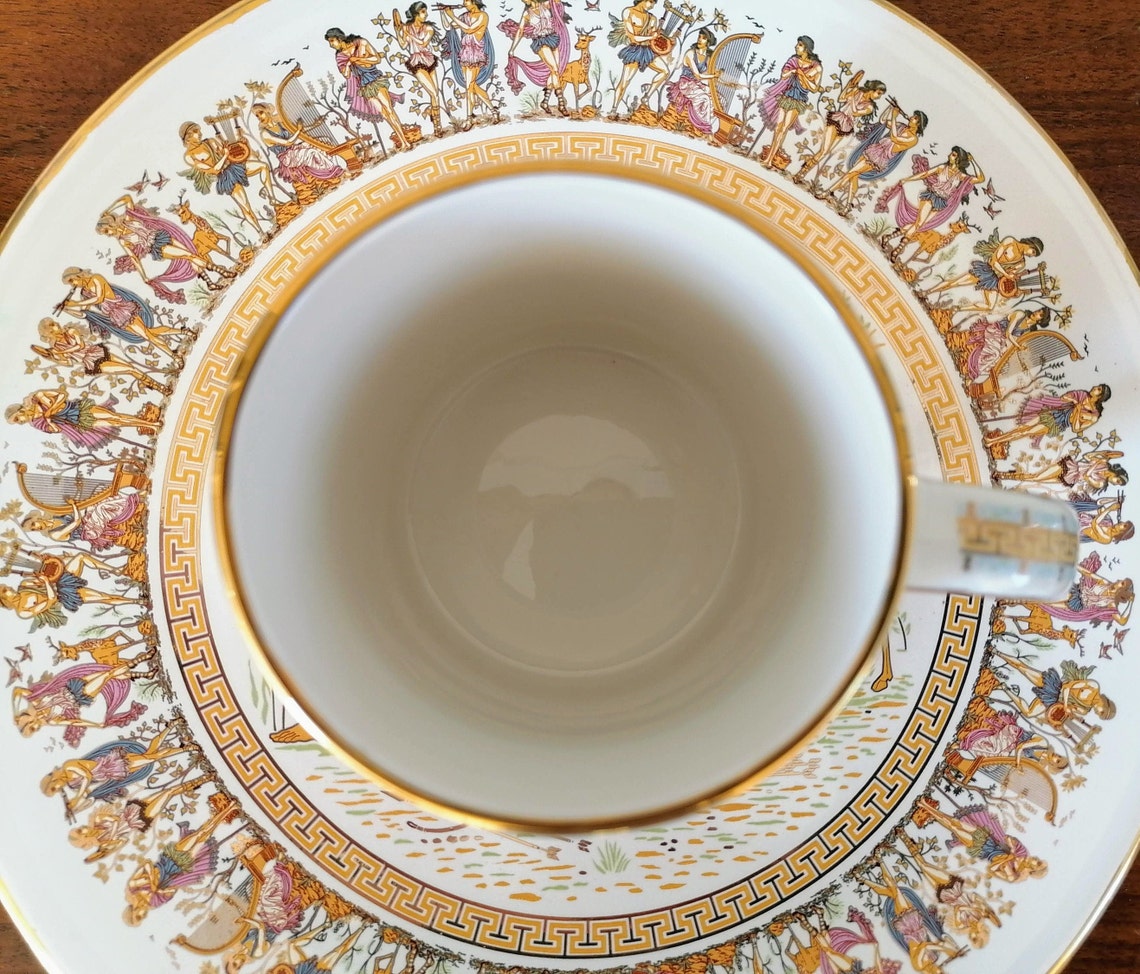 Ceramic Mug Ancient Greek Gods Zeus Hera Hermes and - Etsy