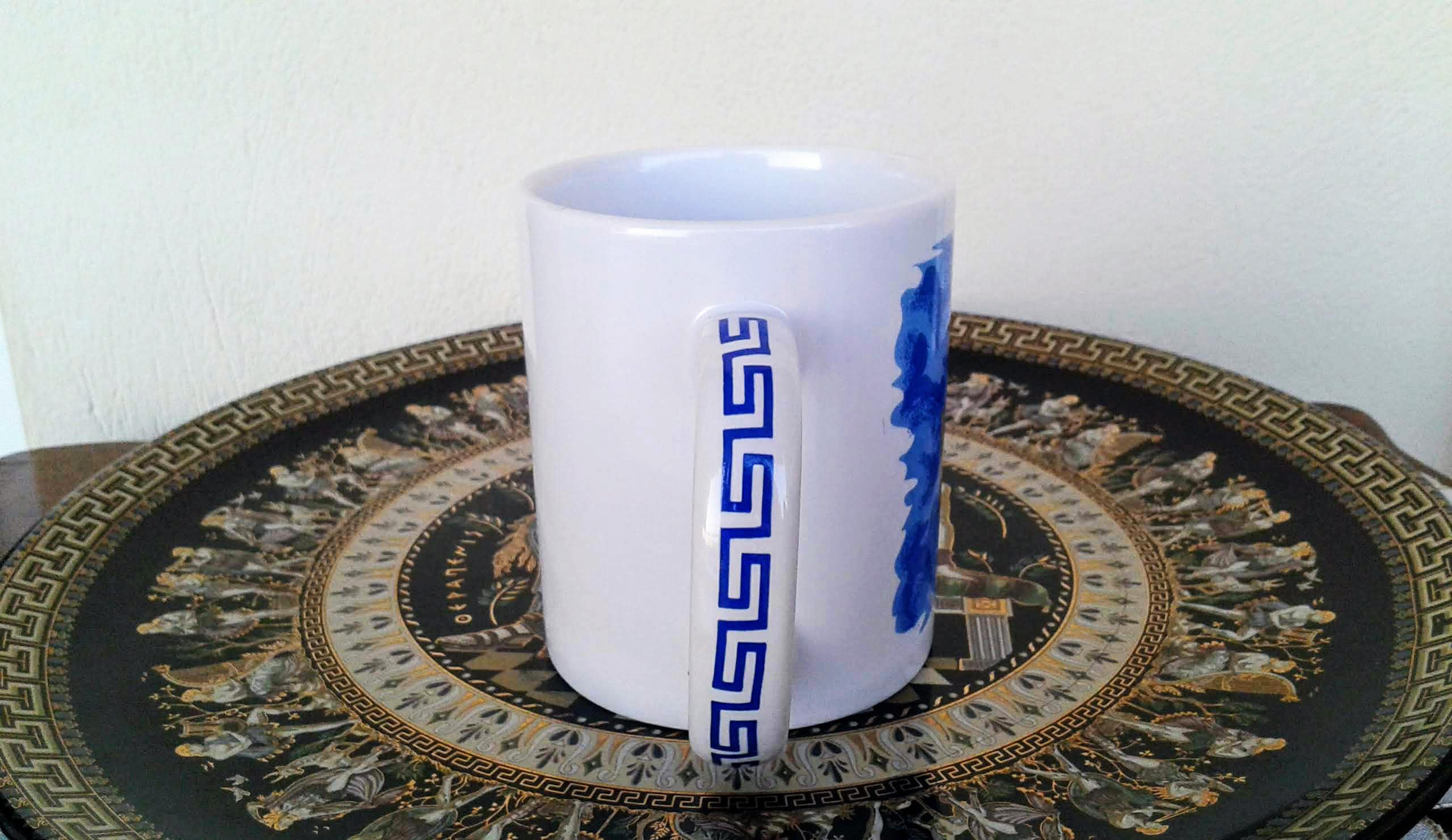Ceramic Mug Poseidon Ancient Greek God Neptune Roman God - Etsy
