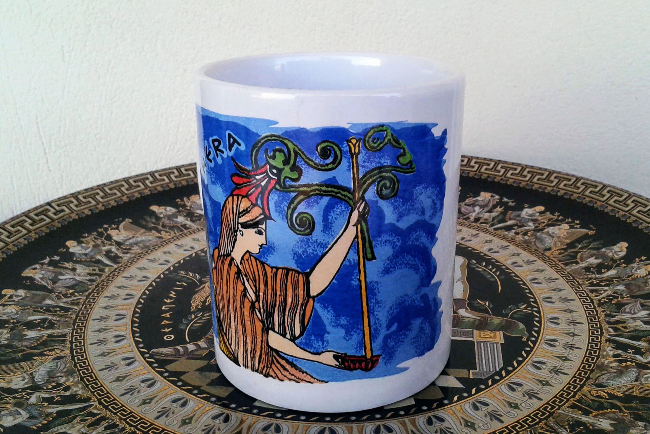 Ceramic Mug, Hera Ancient Greek Goddess (stoneware, Tea Cups, Coffee ...