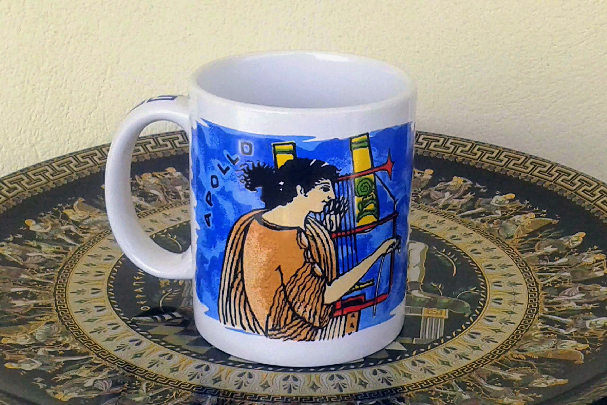 Ceramic Mug, Apollo Ancient Greek Roman God (stoneware, Tea Cups ...