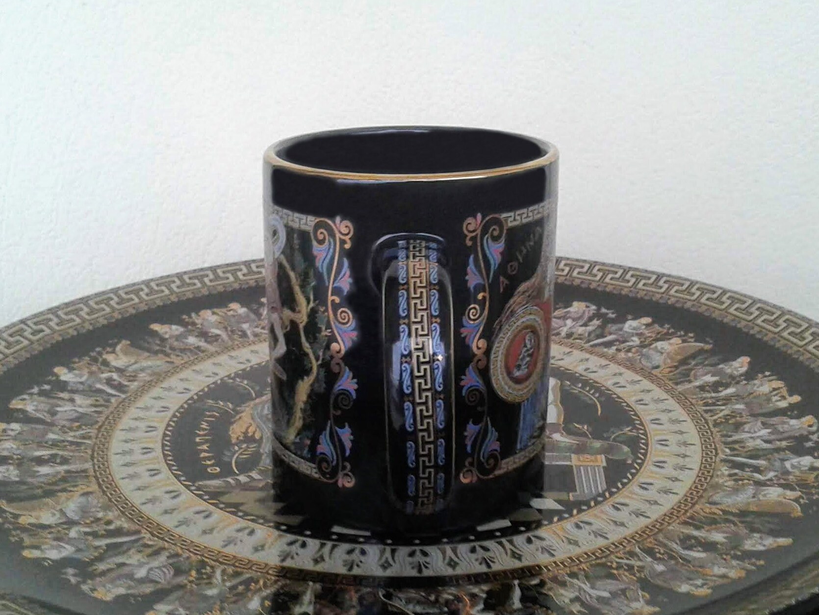 Ceramic Mug Ancient Greek Gods Athene Apollo Artemis and - Etsy