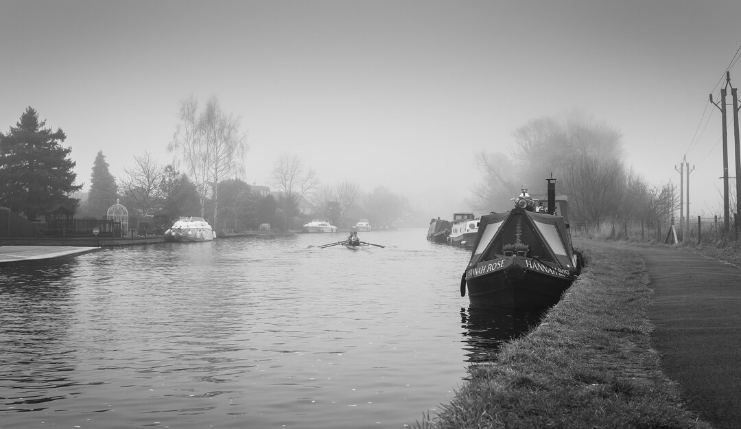 Broxbourne, Lea Valley Walk, Canal, Wall Print, Picture Print, Canal ...