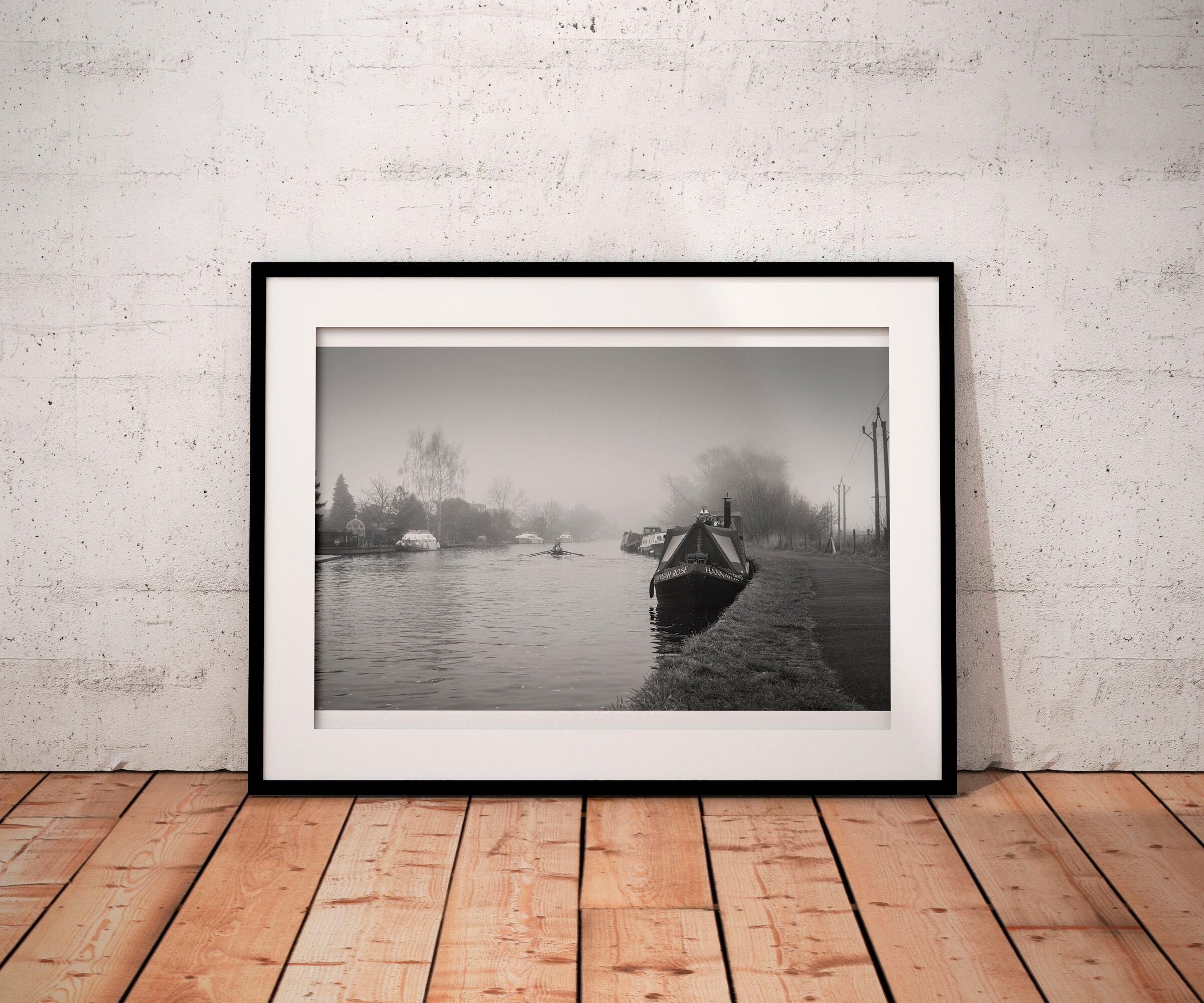 Broxbourne, Lea Valley Walk, Canal, Wall Print, Picture Print, Canal ...