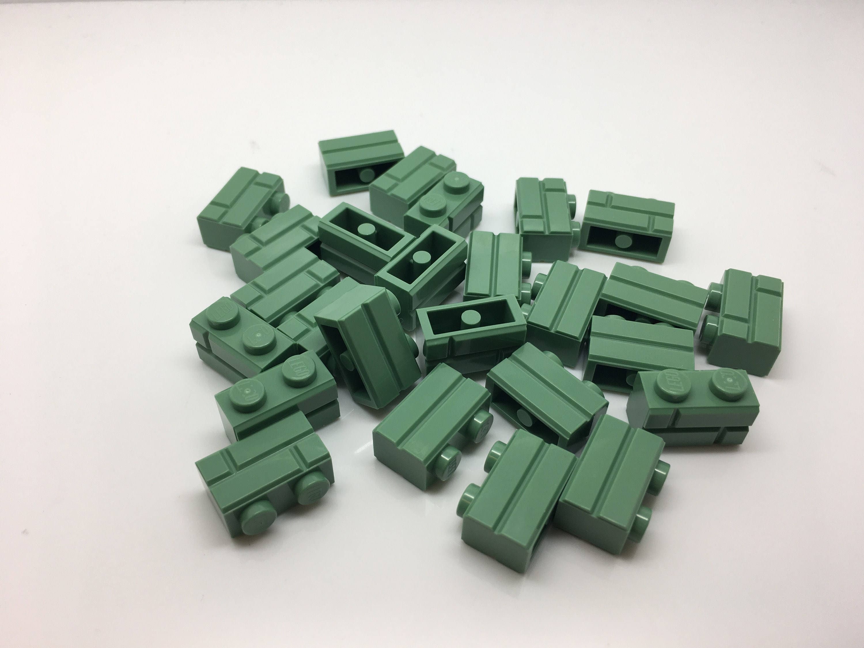 Lego Bulk Lot of 25 Masonry Bricks Sand Green FREE US SHIPPING - Etsy