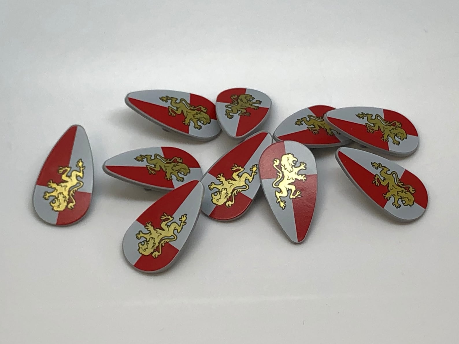 Lego Bulk Lot of 10 Minfigure Castle Shield Ovoid Free US Shipping - Etsy