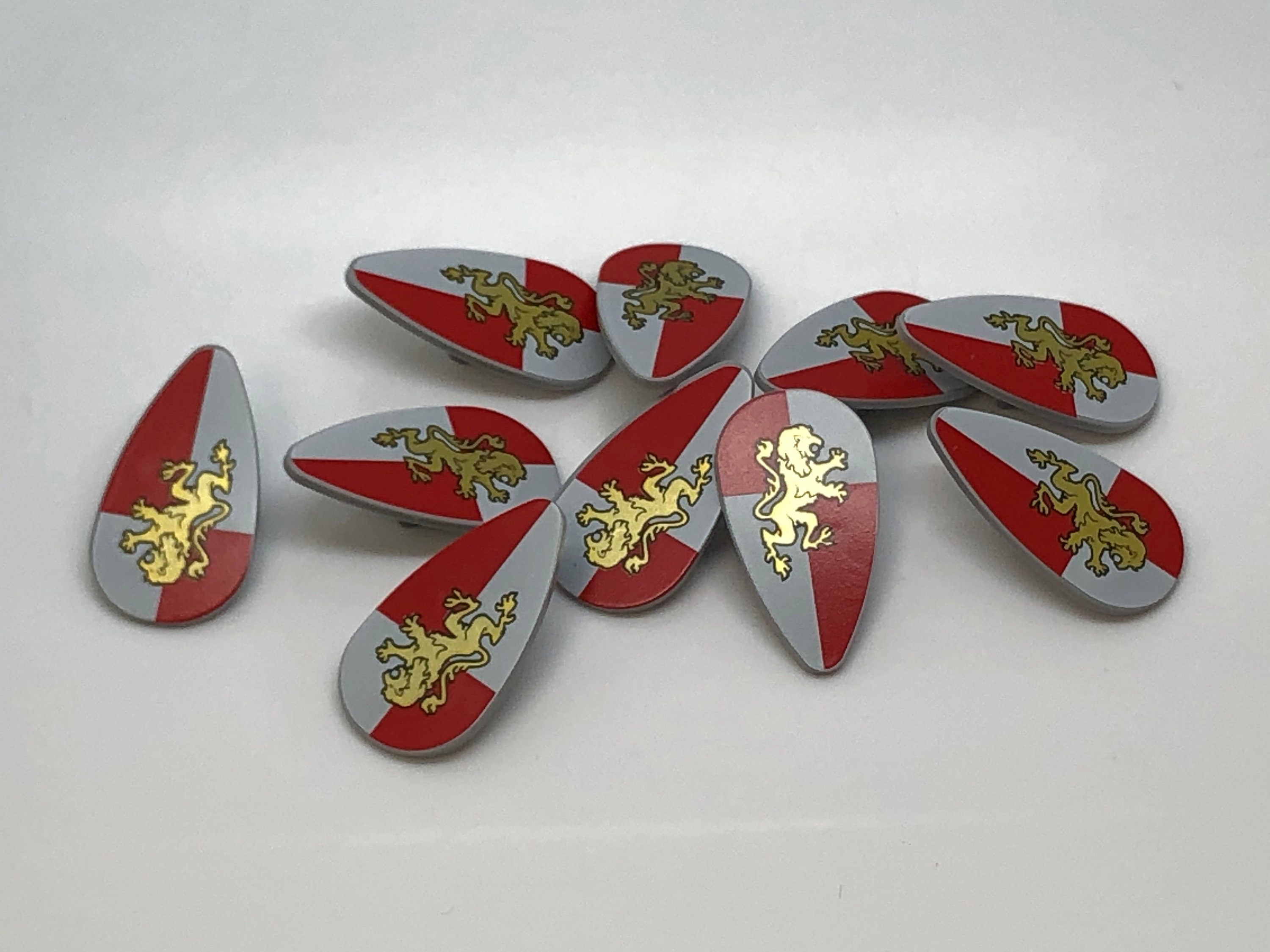 Lego Bulk Lot of 10 Minfigure Castle Shield Ovoid Free US Shipping - Etsy