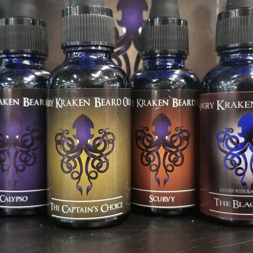 Angry Kraken Beard Oils | Etsy