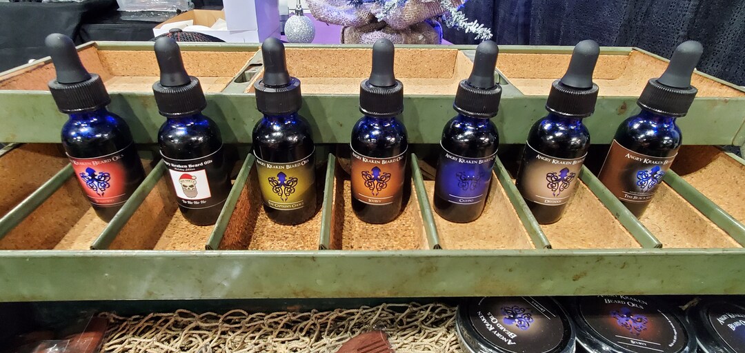 Angry Kraken Beard Oils - Etsy