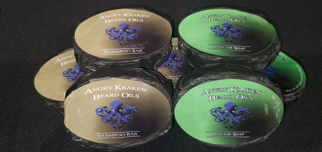 Angry Kraken Beard Soaps - Etsy