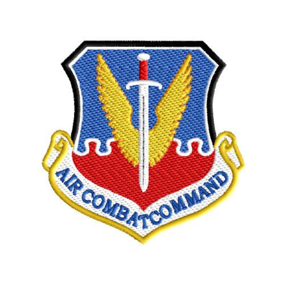 Air Combat Command Patch, USAF Patches, Langley Air Force Base USA - Etsy
