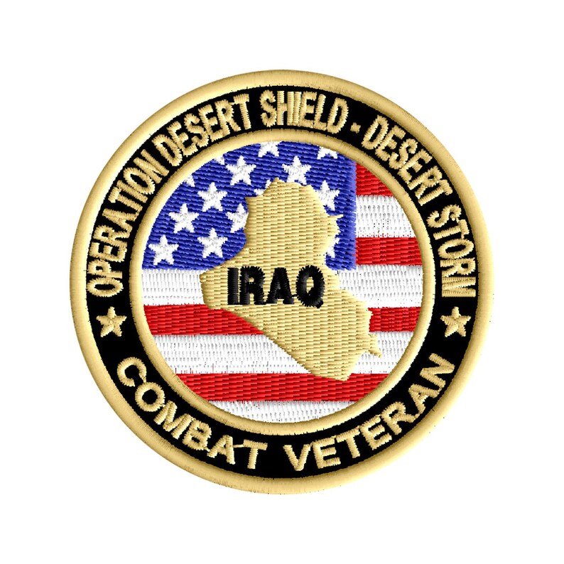 Desert Storm Patch, Desert Storm Veteran, Desert Storm Shield ...