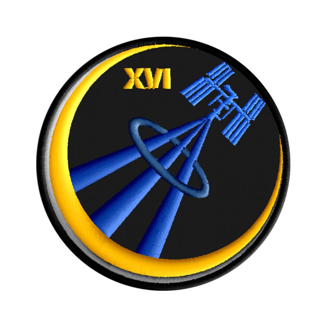Space Station 16 Space Station Patch Expedition 16 Patch - Etsy
