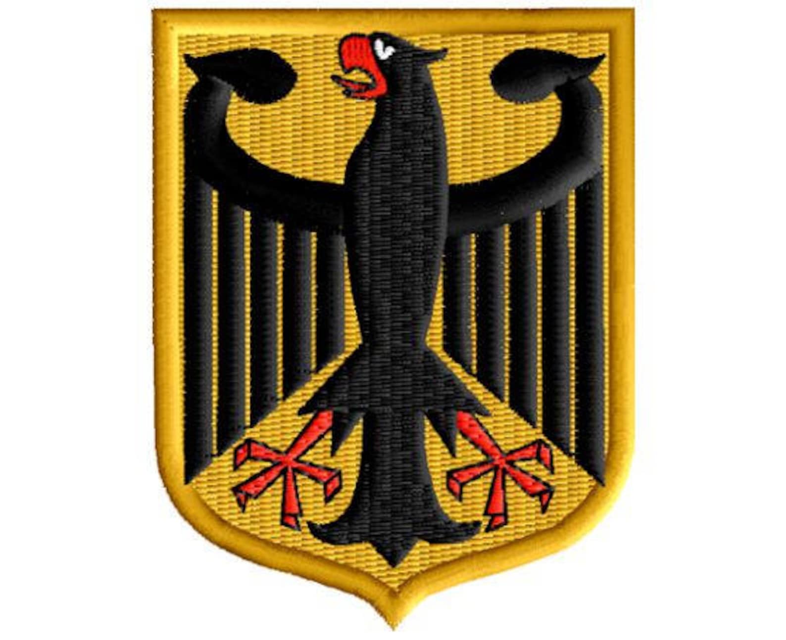 Bundeswappen Deutschlands / Patch Germania / Patch tedesca / Patch ...