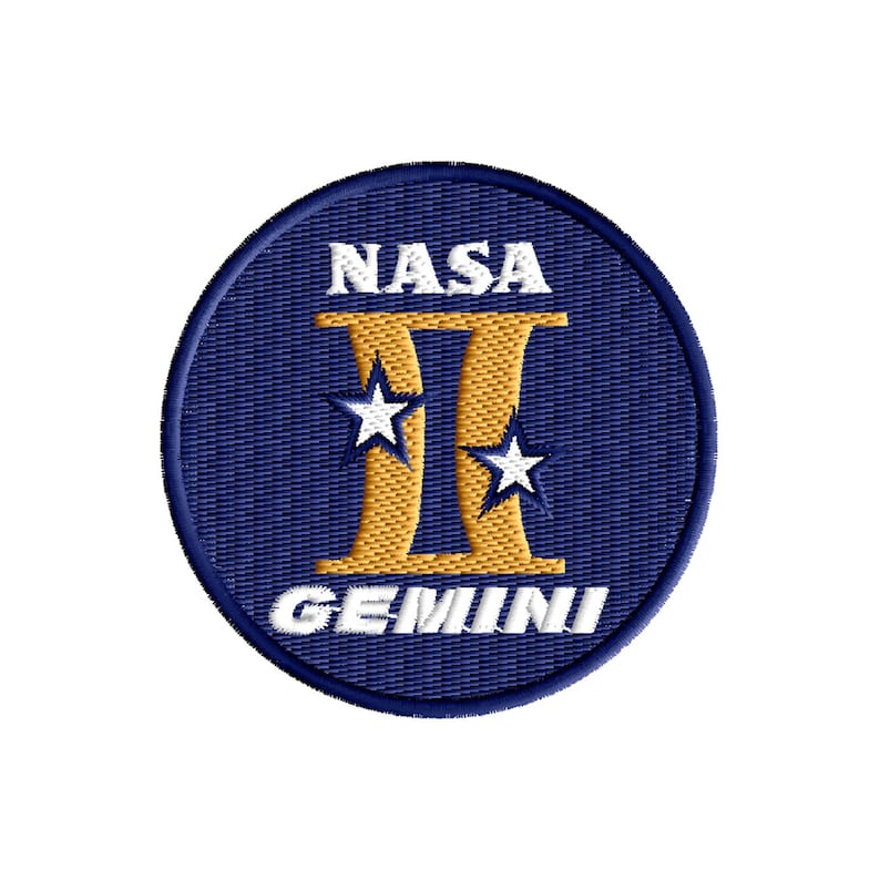 Gemini Program, NASA, Nasa Patch, Nasa Space Program Patches, Nasa ...