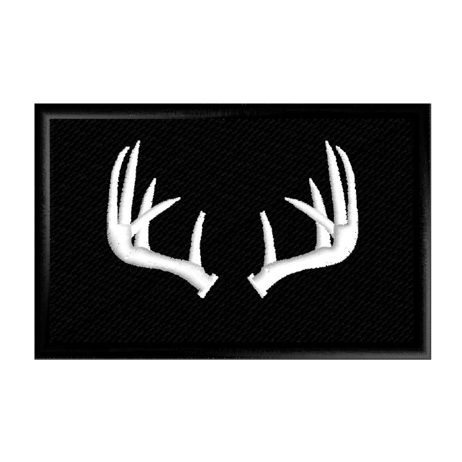 Deer Hunter Patch Buckup Tactical Patch Hook Antlers Deer Wildlife ...