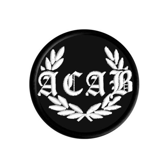ACAB Patch A.C.A.B Patch | Etsy