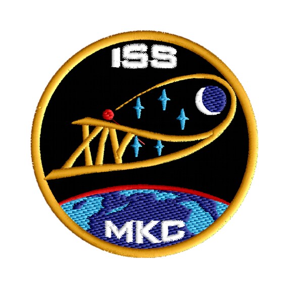 Iss Expedition 14 ISS Mission NASA Nasa Patch Nasa Space - Etsy