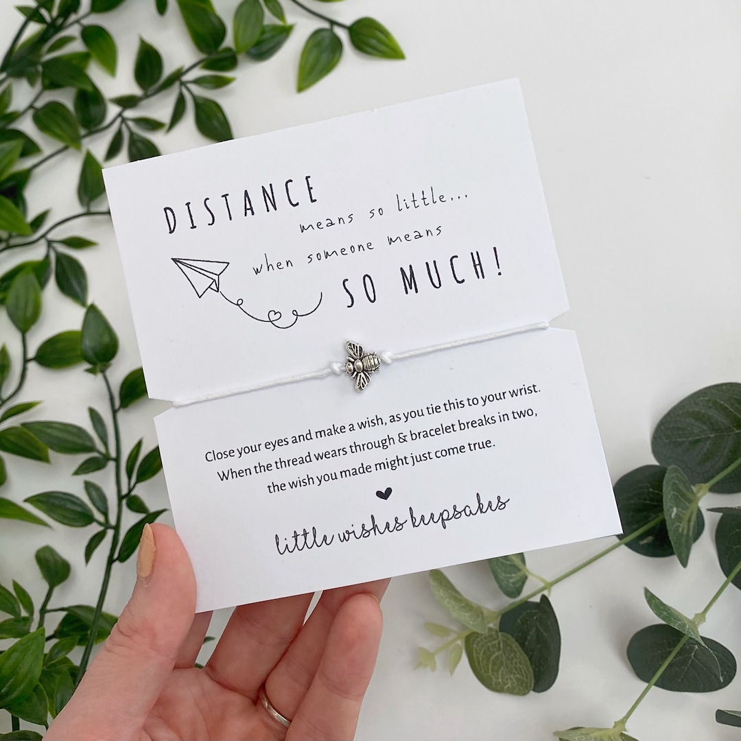 Distance Means so Little When Someone Means so Much, Wishlet, Gift ...