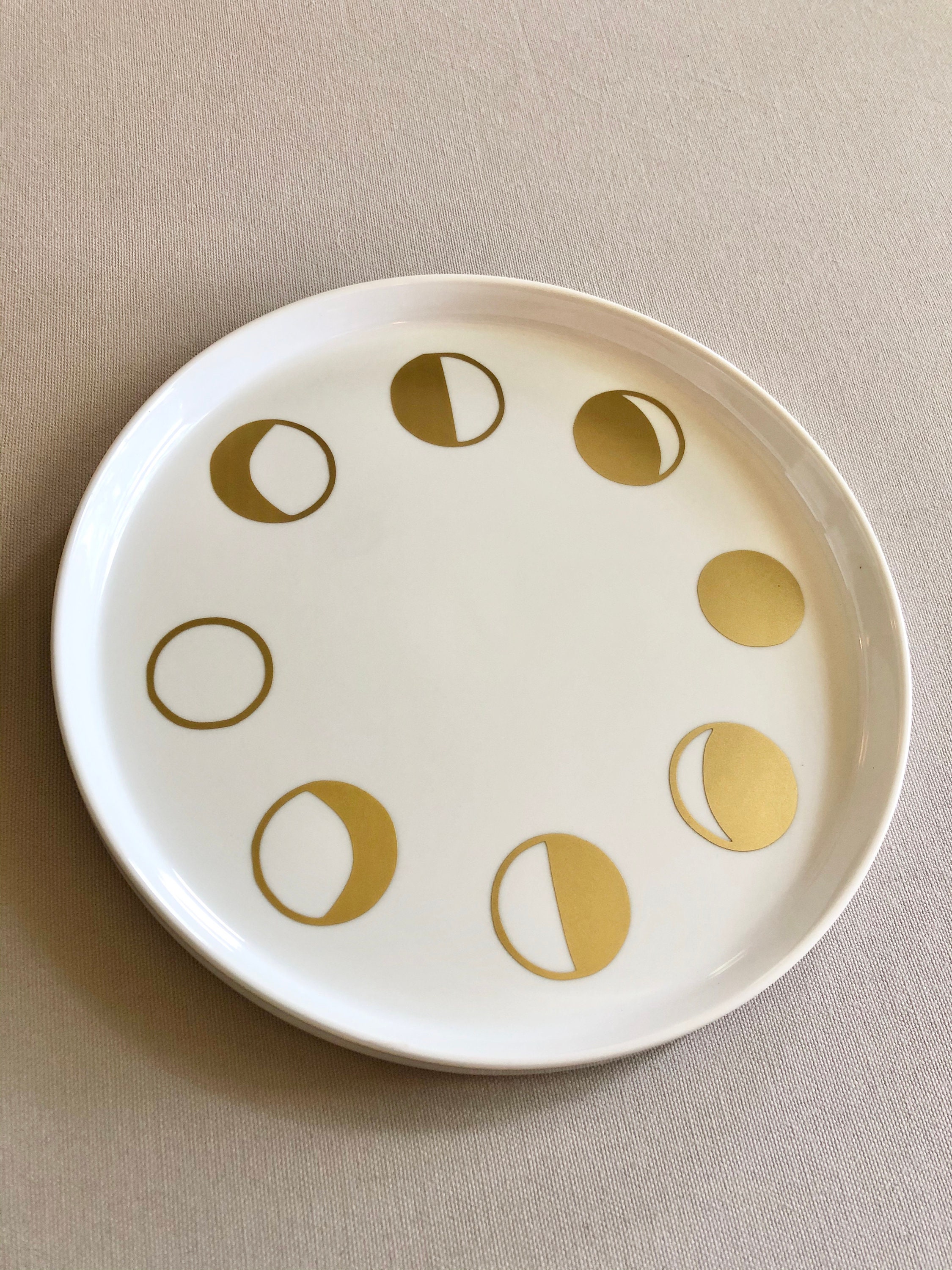 Moon Flow Decorative Tray for Crystals Jewelry Tarot Cards - Etsy