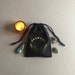 Moon Witch Drawstring Pouch Bag for Tarot Cards Crystals - Etsy