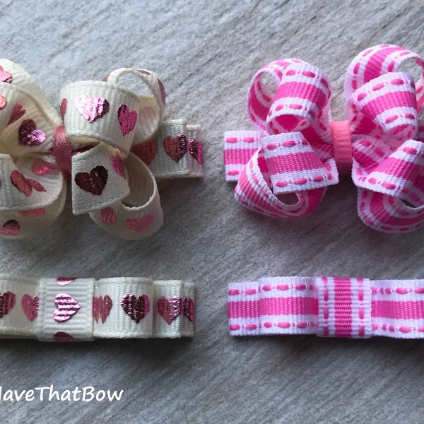Yorkie Hair Bows - Etsy
