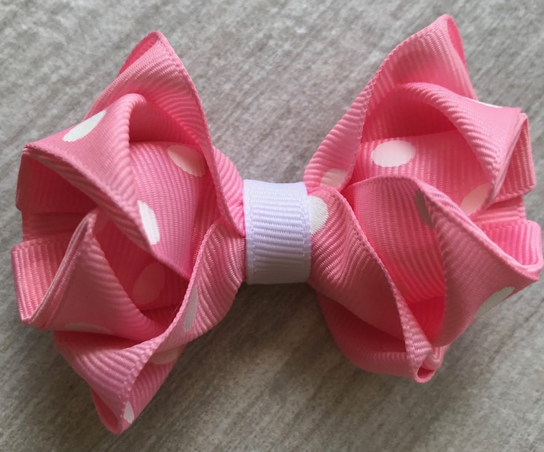 Rose Bow Pink Rose Hair Bow Fancy Bow Special Occasion Bow Etsy rose-bow-pink-rose-hair-bow-fancy-bow-special-occasion-bow-etsy