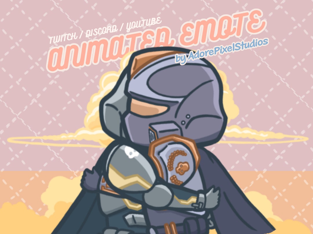 Helldivers Hug Animated Emote, Twitch, Discord, Youtube Emote, Game Emote for Streamer ...