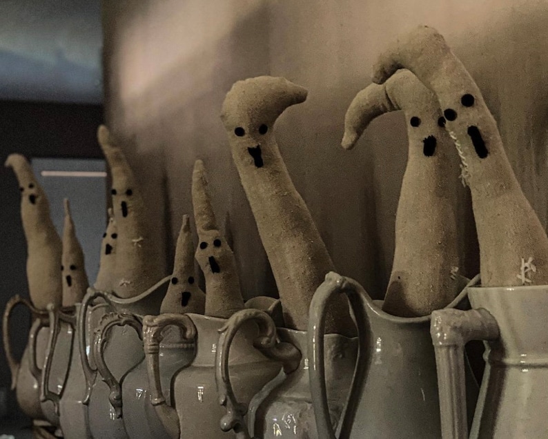 Lil Boo Ghost Primitive Shelf Sitter Halloween Shabby Chic - Etsy