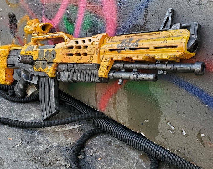 Cell Shaded Nerf Assualt Rifle - Etsy